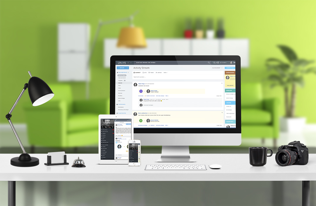 Bitrix24 Mobile App - Your Social Intranet | LINXYS GmbH